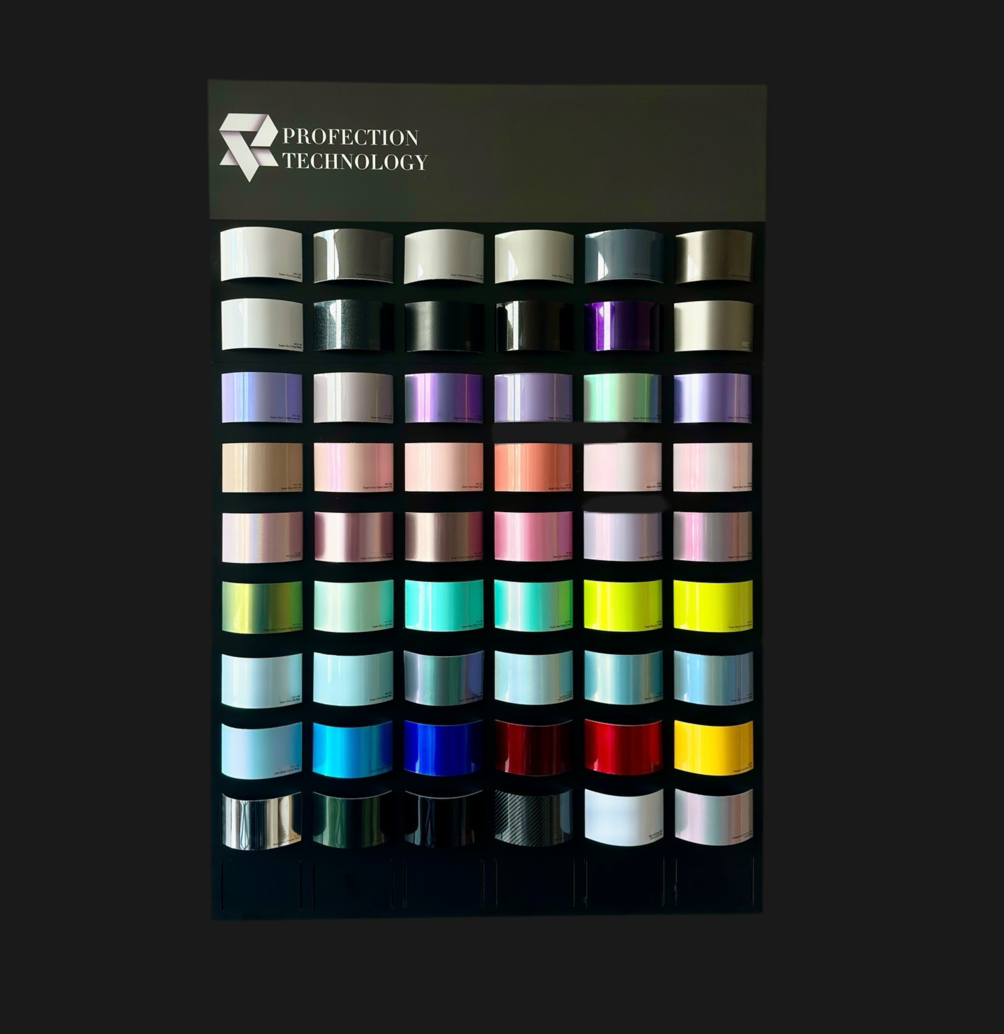 Wrap Film Display Wall Board 60 Colors – PROFECTION
